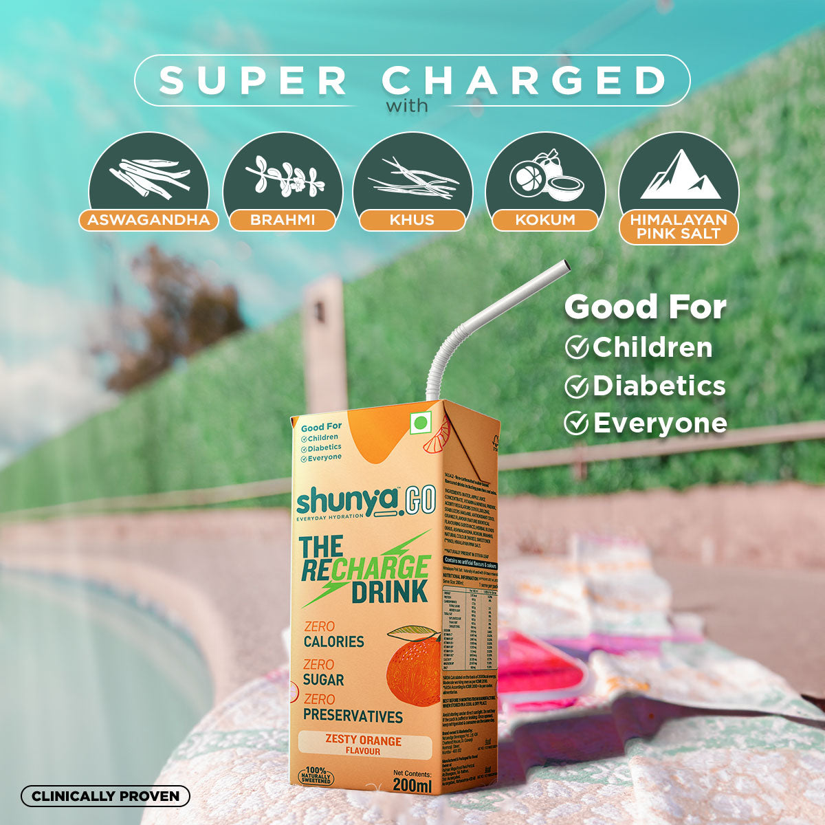 Shunya GO Zesty Orange - Tetra Pack – DRINKSHUNYA