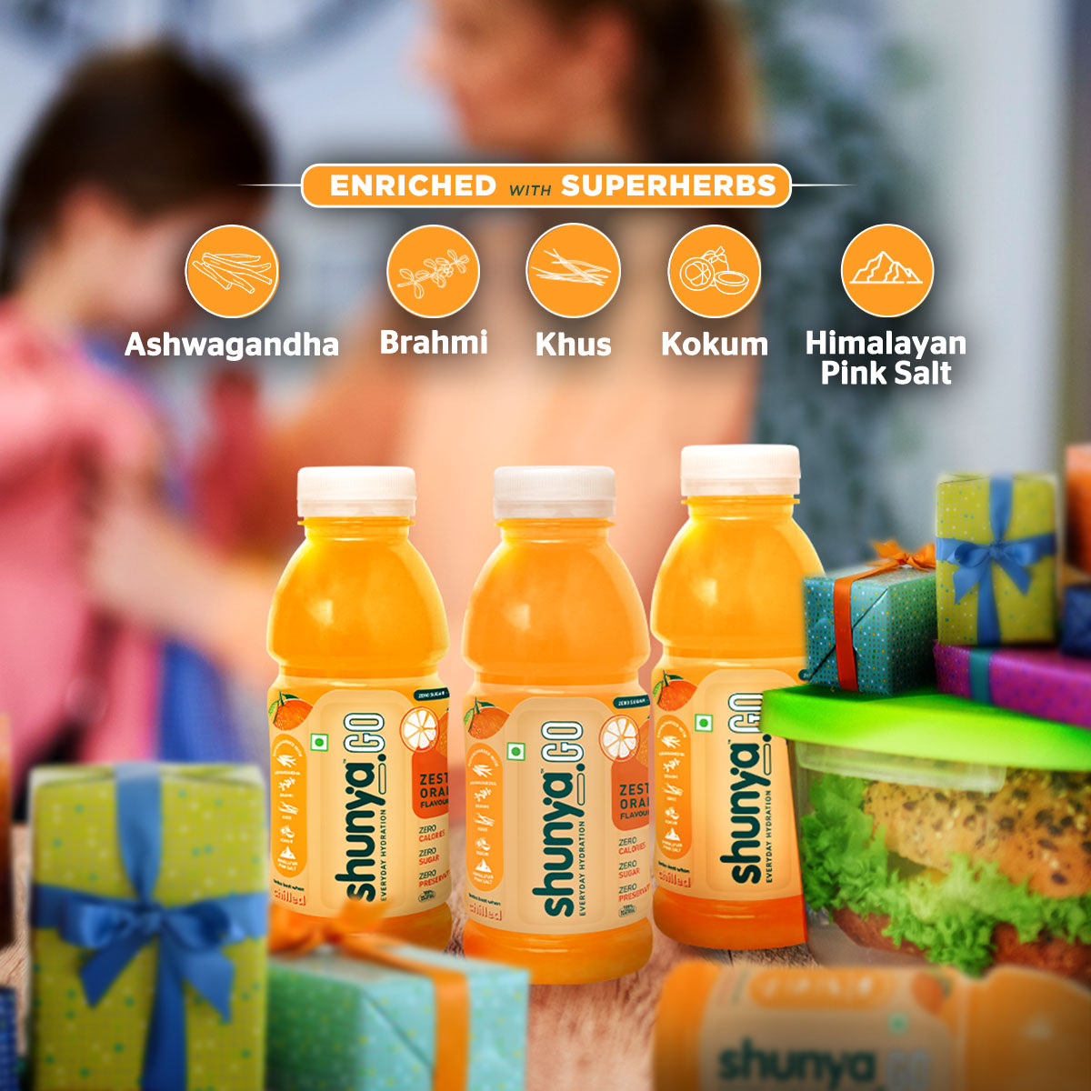 Shunya Go - Zesty Orange – DRINKSHUNYA